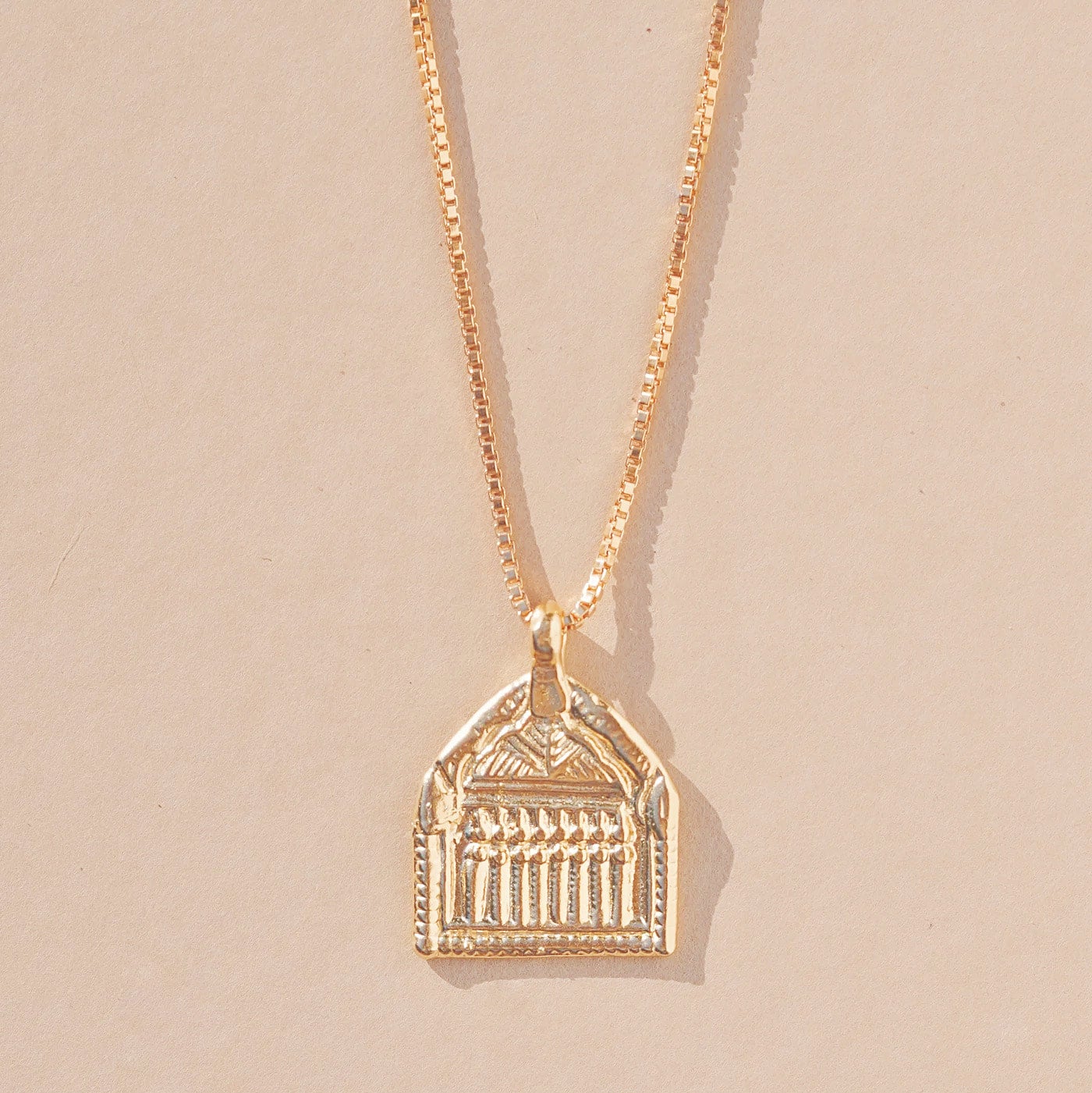 Roman God Janus Pendant